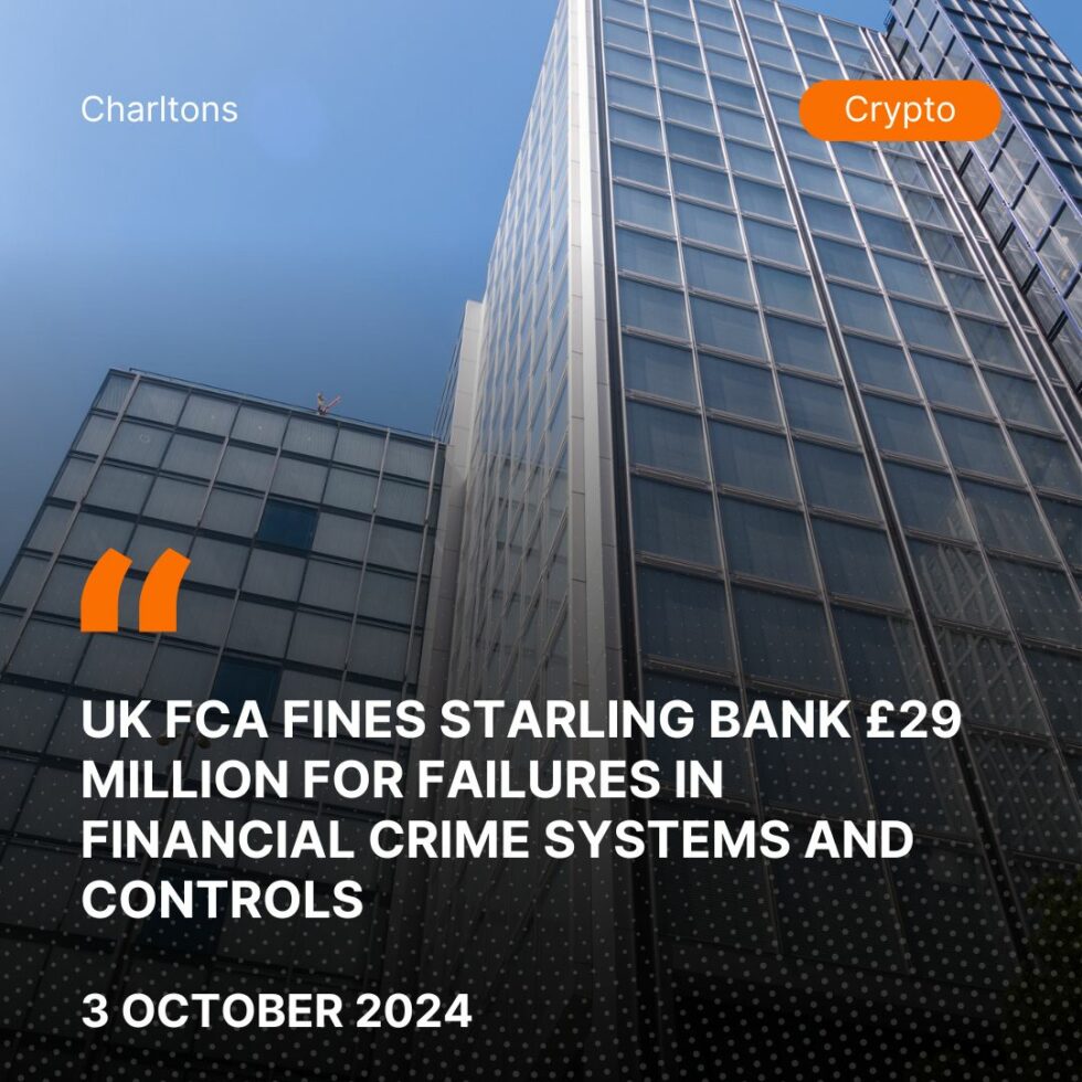 UK FCA Fines Starling Bank £29 Million for Failures in Financial Crime ...